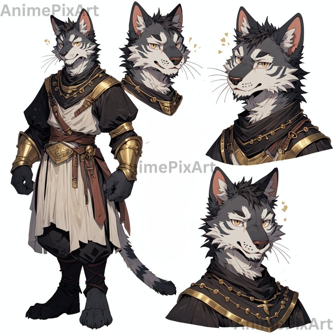 EXCLUSIVE 1x Fursona Adopt : Dec. 17th Kaelan Feline Fursona Furry ...