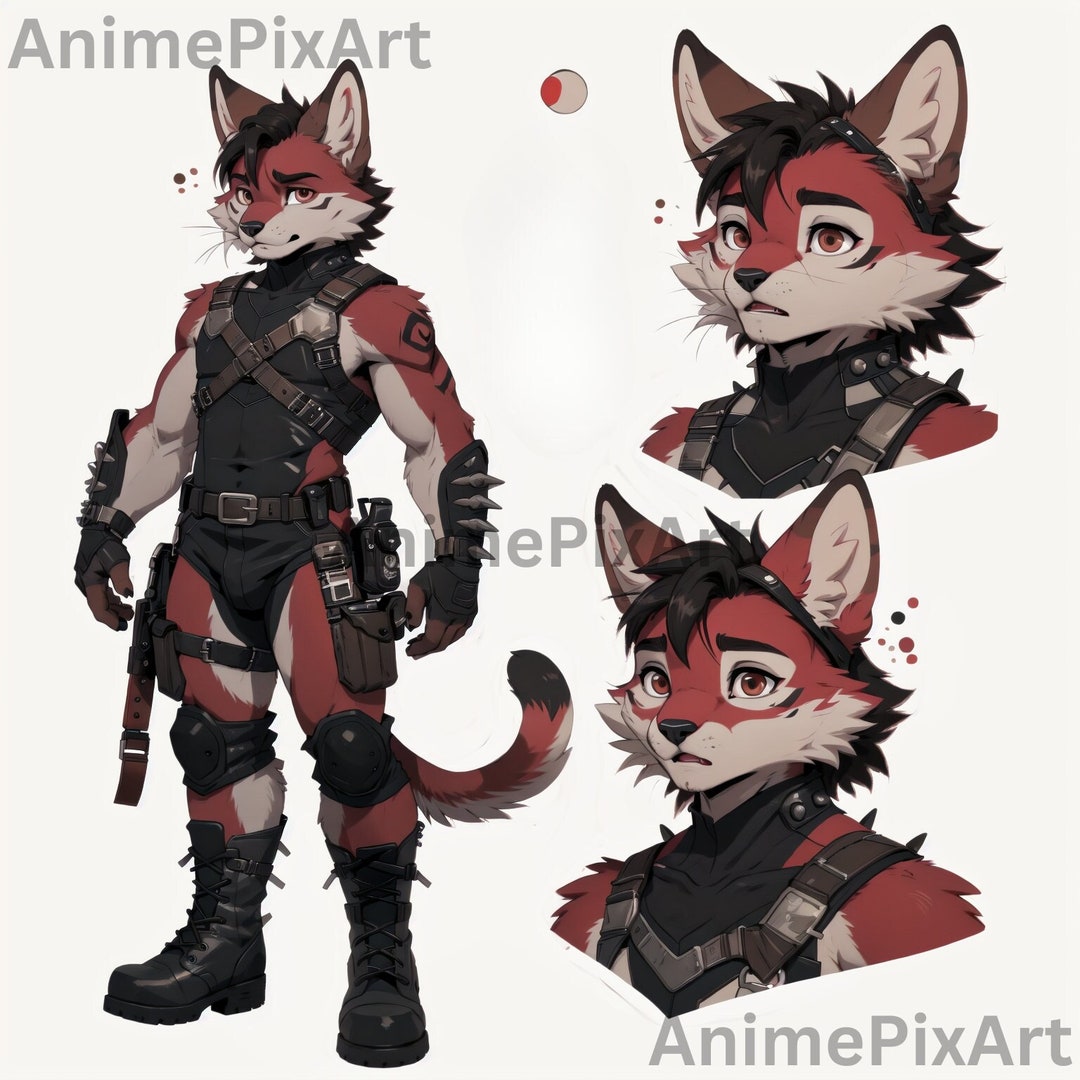 Furry Adopt Thunderhawk Furry Adoption, Reference Sheet, Fursona - Etsy