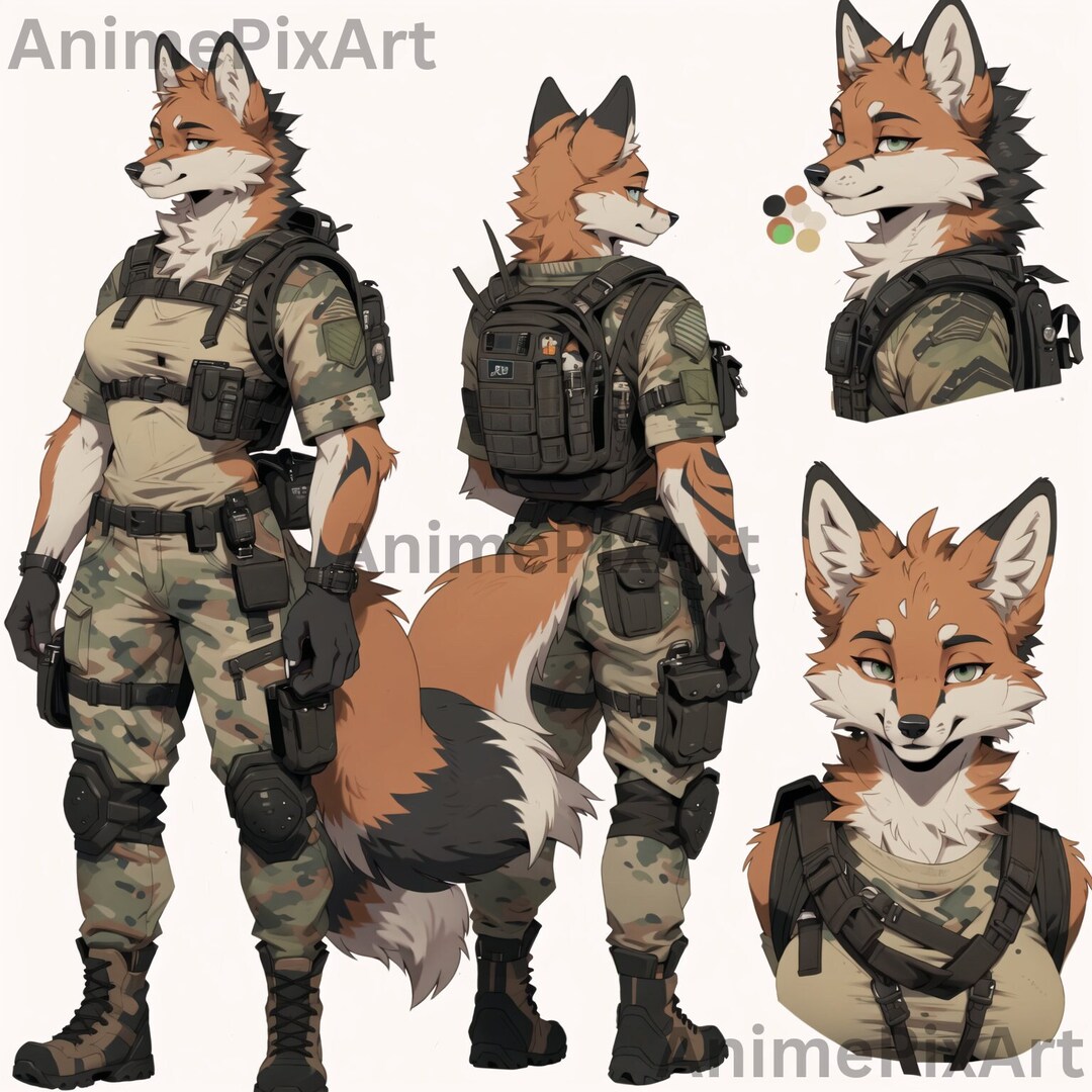 EXCLUSIVE 1x Furry Adopt - Xyomara - Furry Adoption, Reference Sheet - Etsy