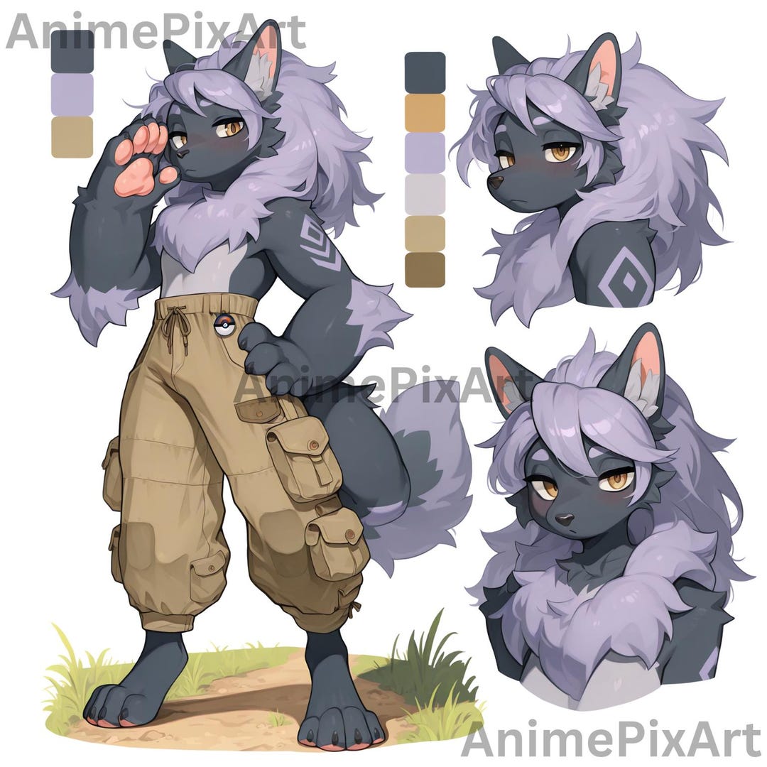 Furry Adopt - Unnamed 748 - Furry Adoption, Reference Sheet, Fursona ...