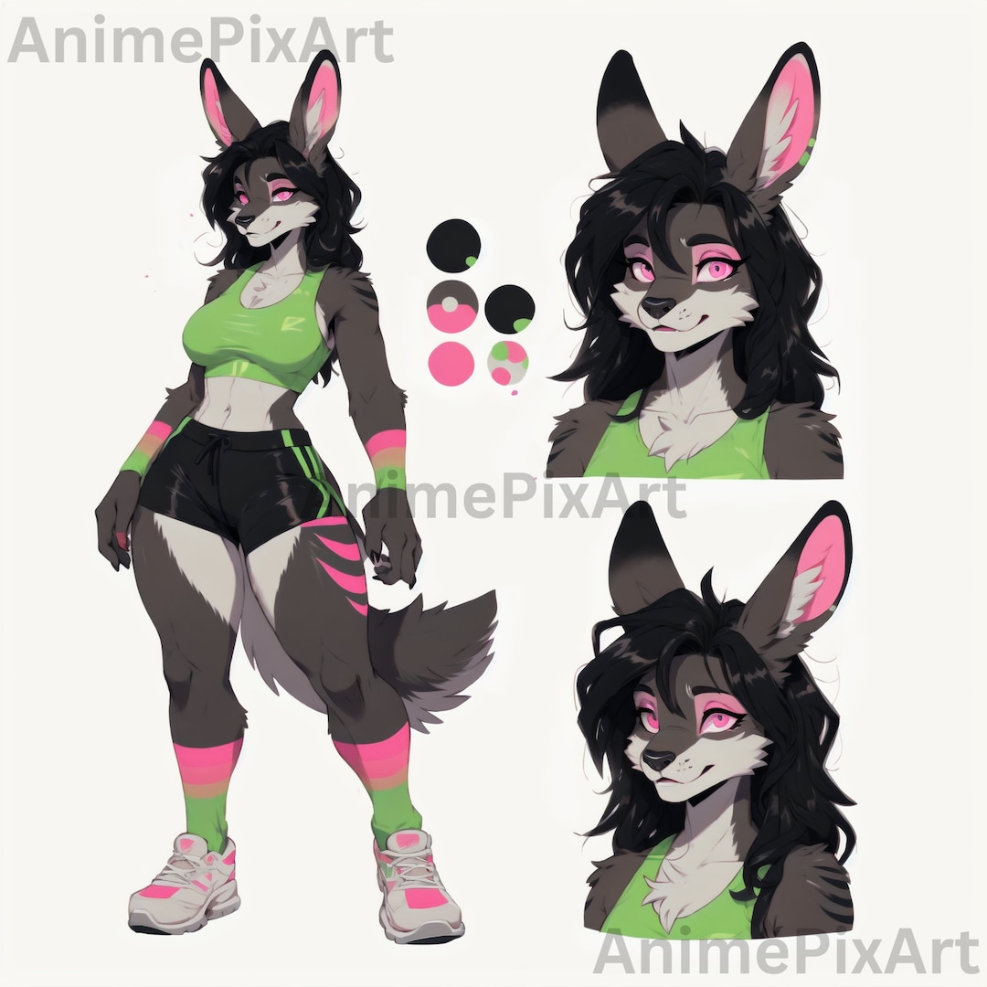 EXCLUSIVE 1x Furry Adopt : Fionna Furry Adopt Reference Sheet Furry ...