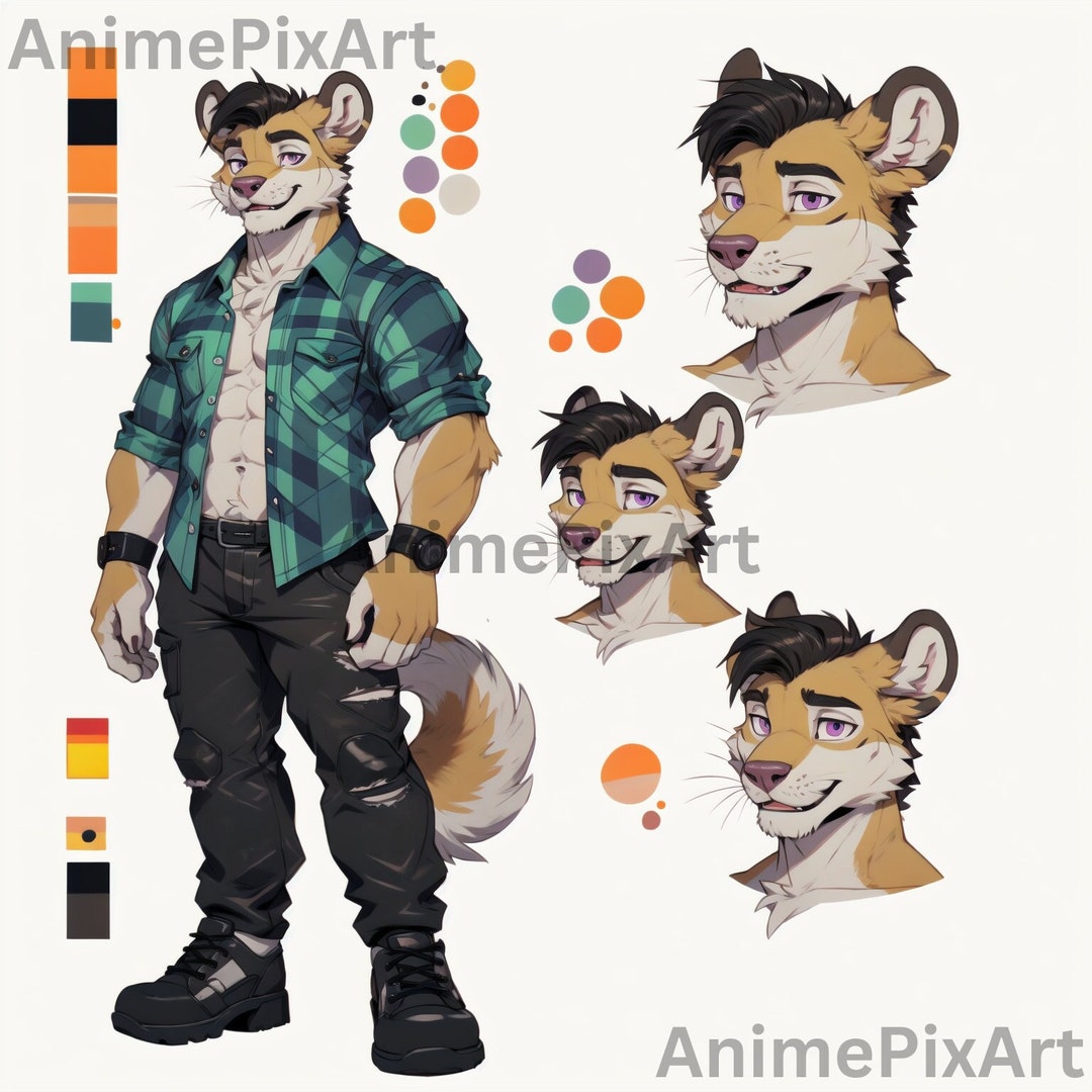 EXCLUSIVE 1x Furry Adopt Sapud Furry Adoption, Reference Sheet, Fursona ...