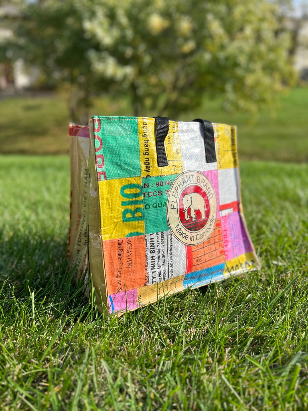 Recycled Cement Bag, Grocery Shopping Bag, Made From Cement Sack ...