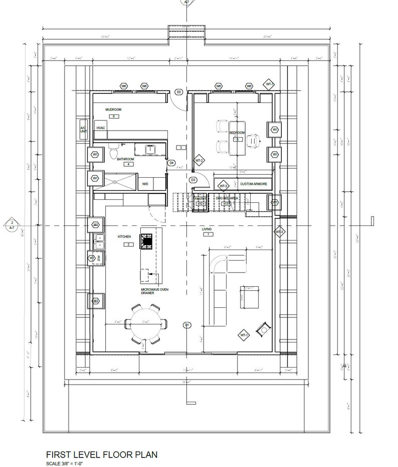 1500 Sq. Ft A-frame Cabin House Plans, 2-bedroom Modern Small Home ...