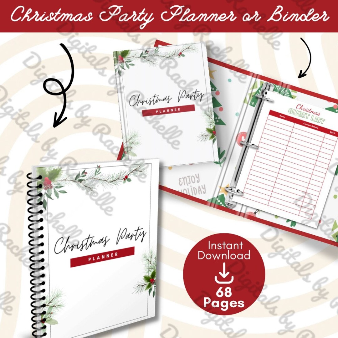 Christmas Planner Printable, Holiday Planner Printable, Christmas to Do ...