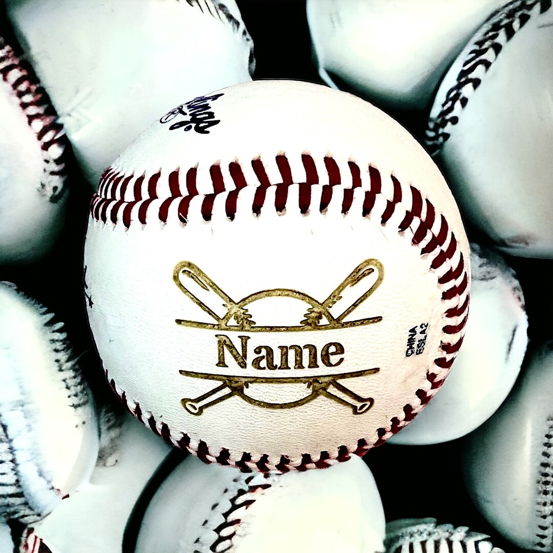 Personalized Baseball, Ring Bearer Gift, Birth Announcement, Young Fan ...
