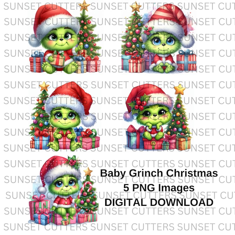 Baby Grinch - Etsy