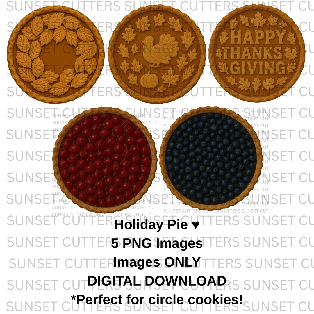 Pie Clipart, Pumpkin Pie Clipart, Happy Thanksgiving, Blueberry Pie ...