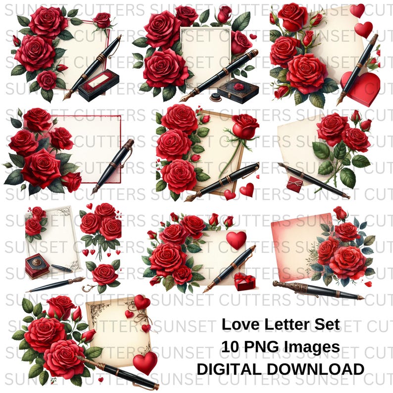 Love Letter Png Images, Love Letter Clip Art, Valentine's Day Png ...