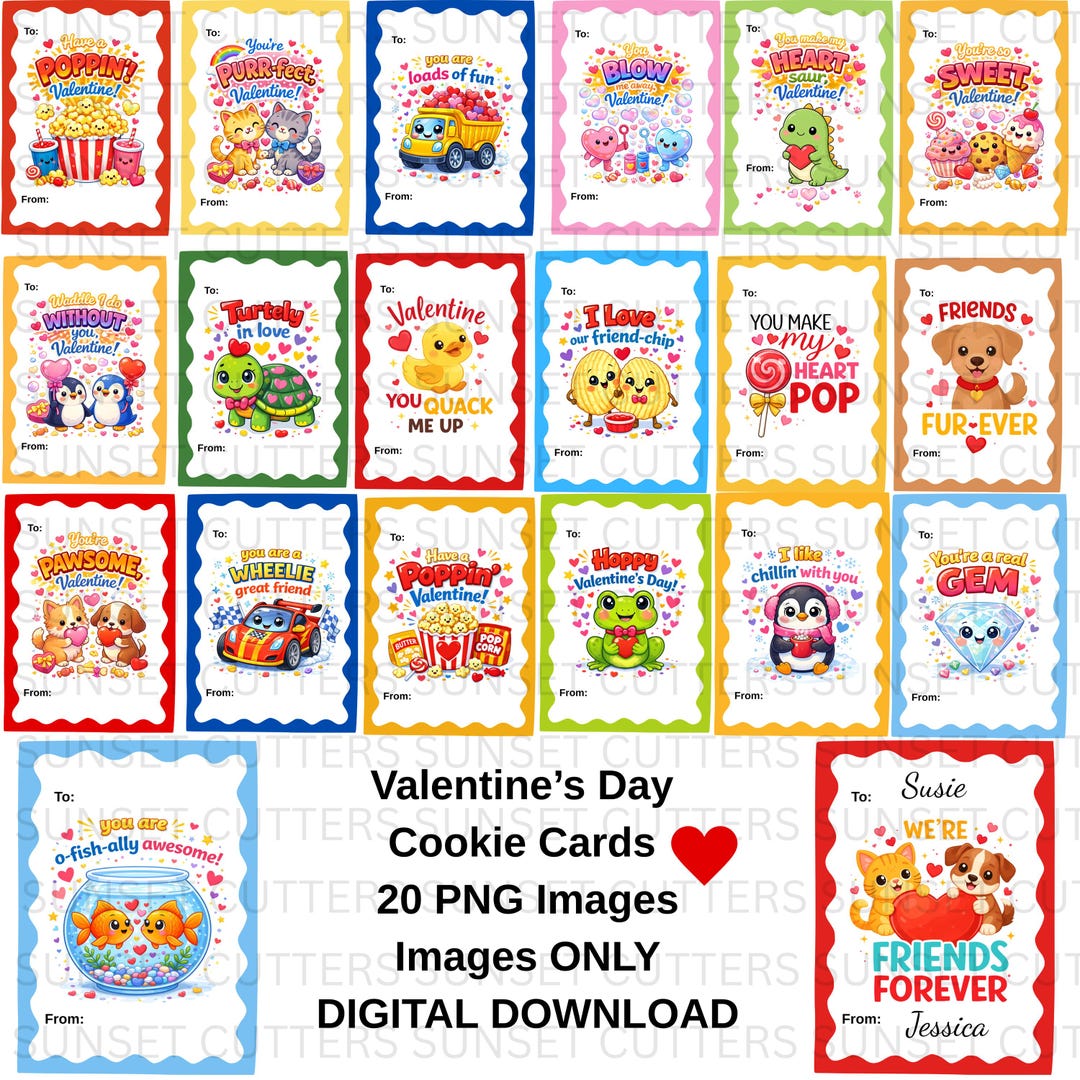Kids Valentine's Day Cards, Cute Valentine, Be My Valentine, Children's ...