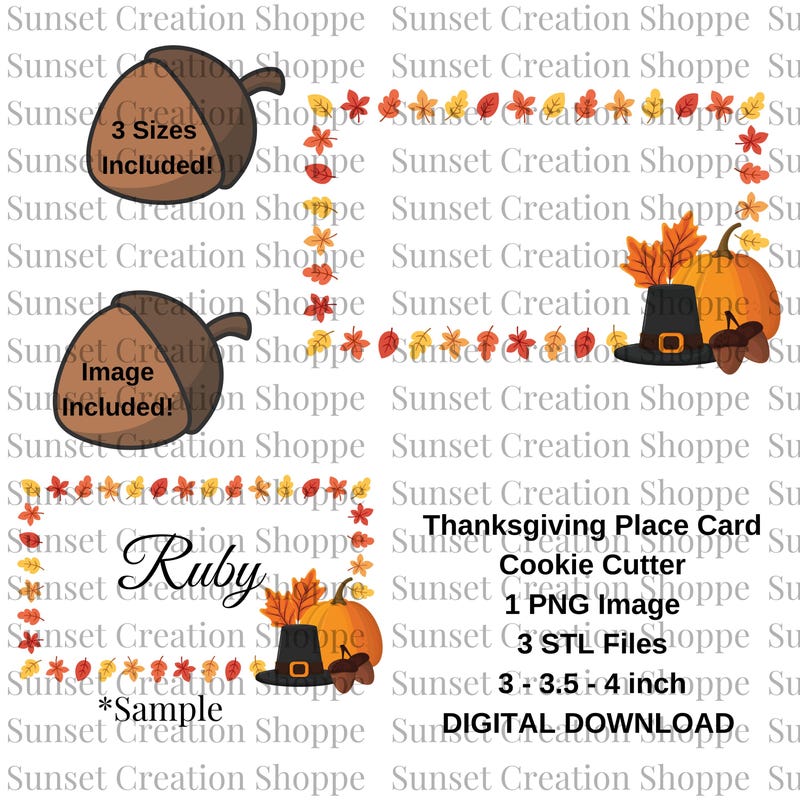 Place Card Cookies - Etsy