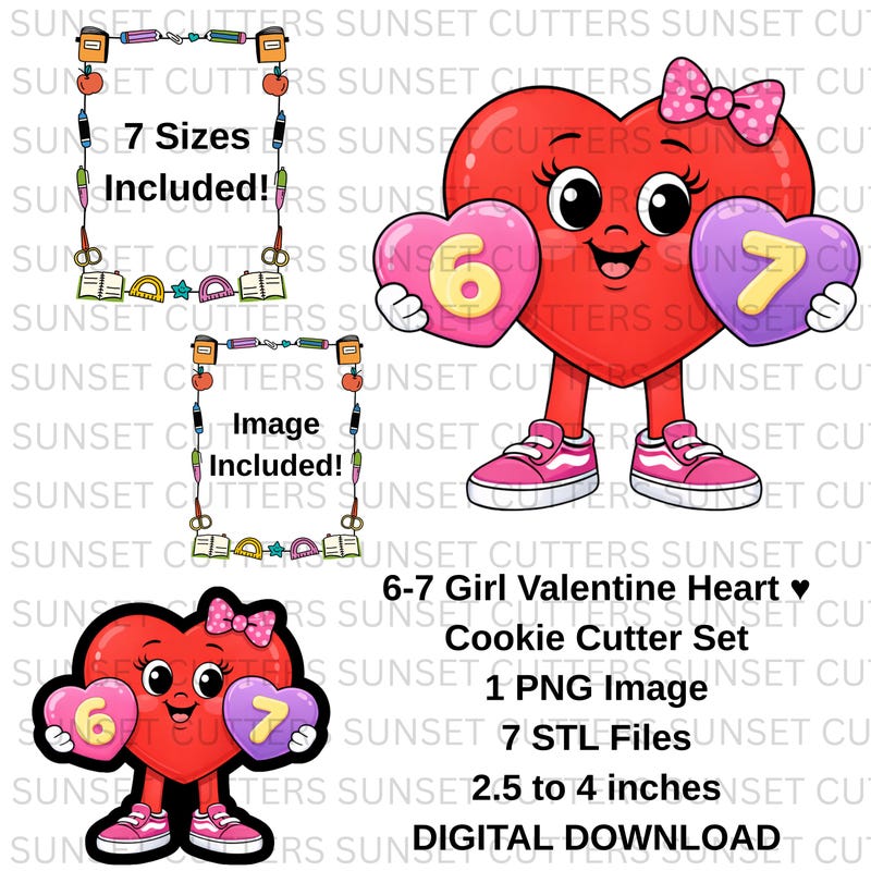 Valentine Cookies Clipart - Etsy