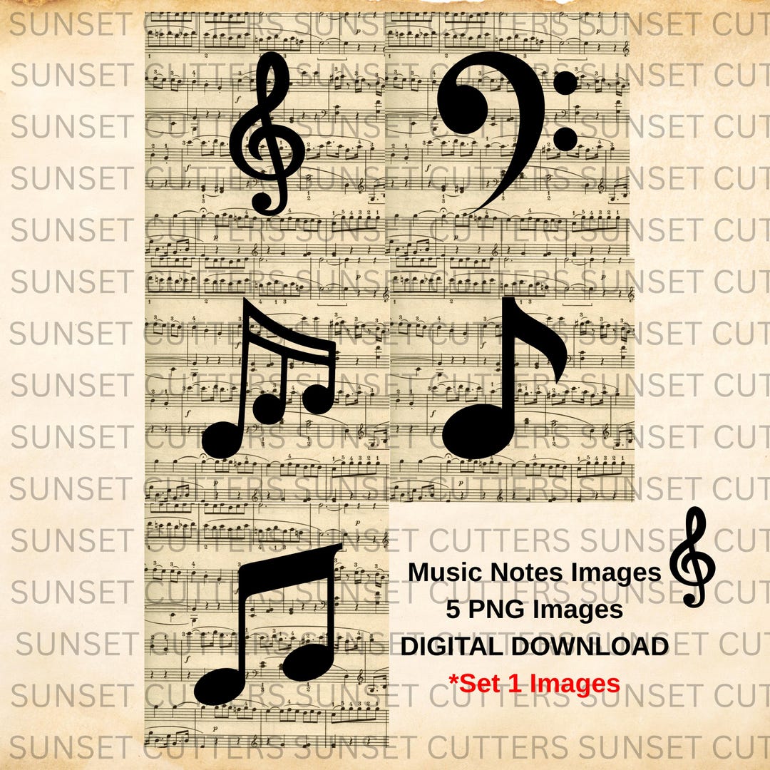 Music Note PNG Images, Sheet Music Clip Art, Music Notes PNG, Teacher ...