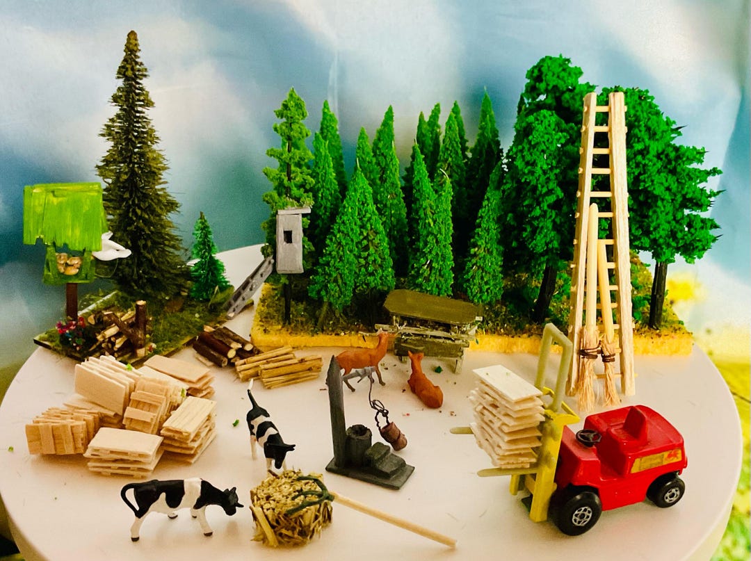 Model Building Accessories, Diorama Accessories, Landscape Model ...