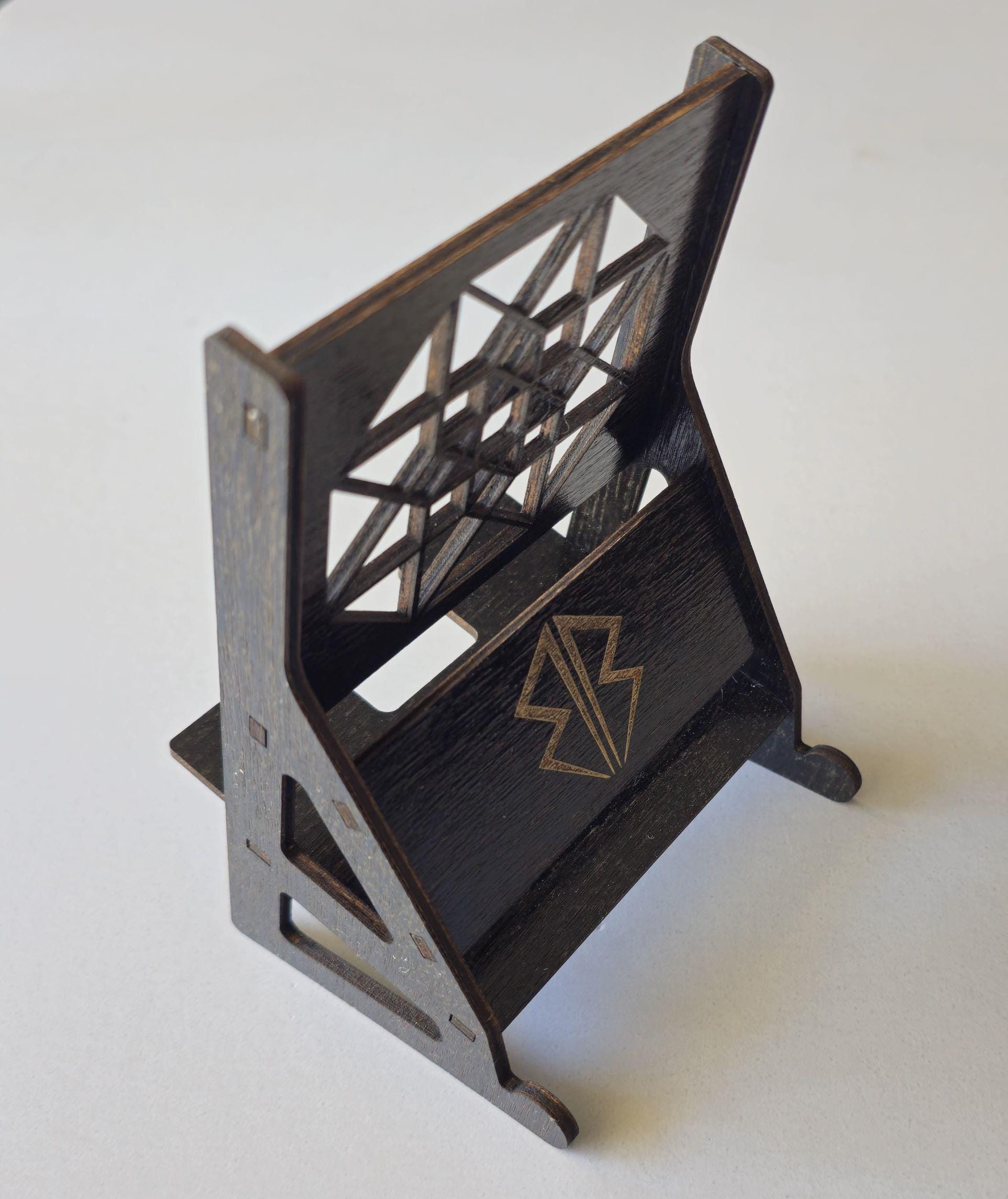 Custom Easel Phone Stands- Hypercube/ Tesseract/ 4-dimensional Cube ...