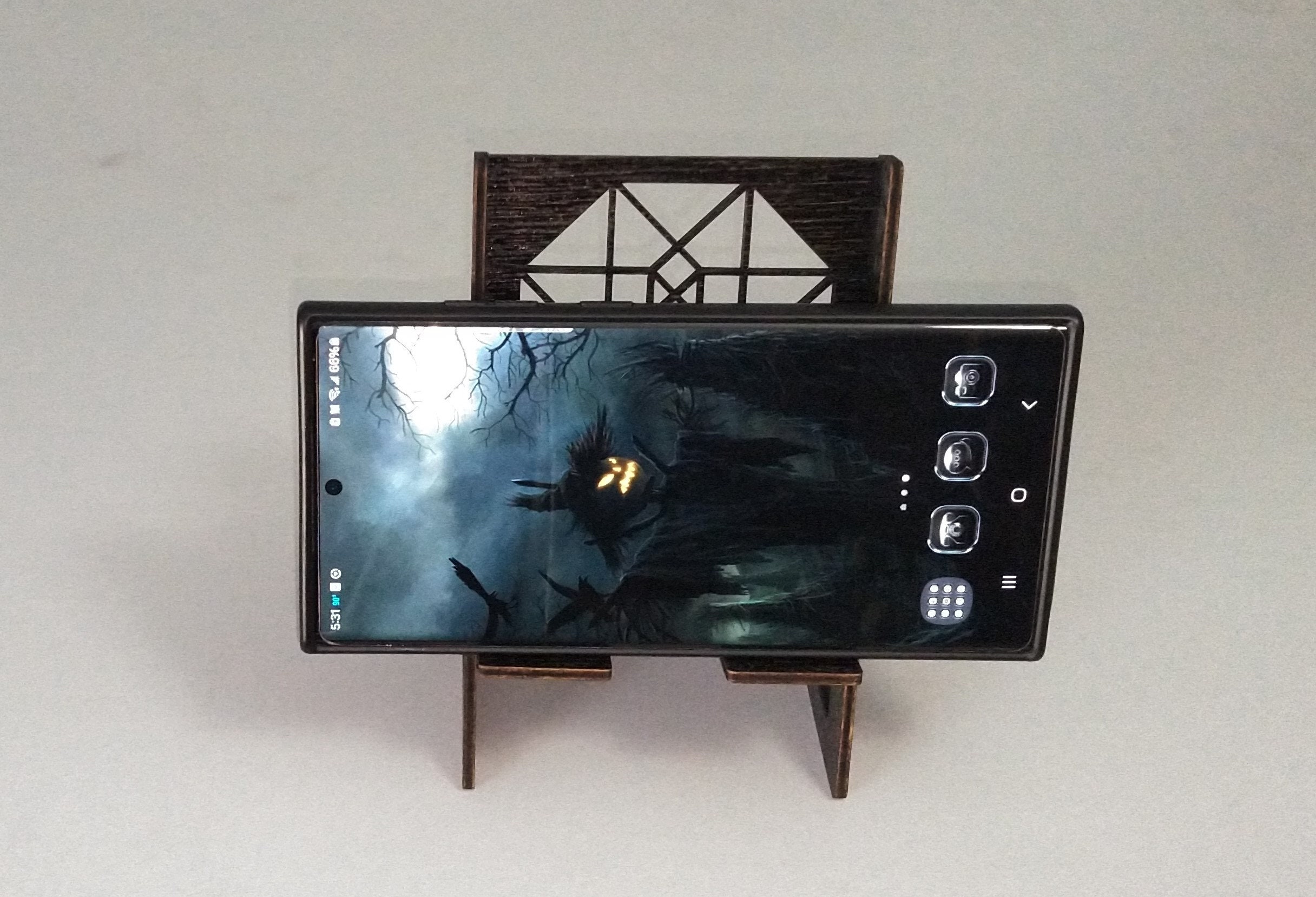 Custom Easel Phone Stands- Hypercube/ Tesseract/ 4-dimensional Cube ...