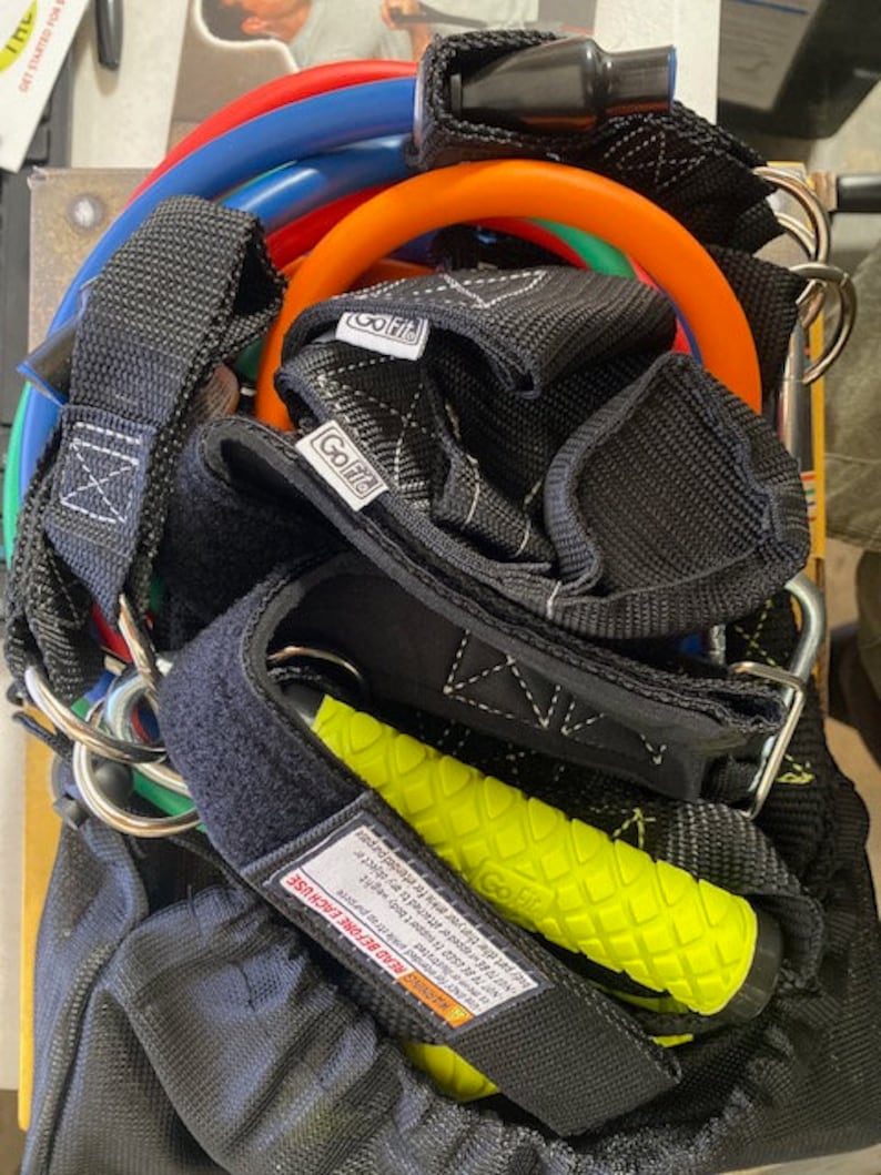 Gofit Extreme Pro Gym Set- Portable Gym and Fitness Equipment,one Size ...