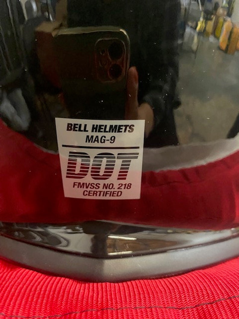 Bell Mag-9 Open Face Motorcycle Helmet; XXL 62-63 Cm - Etsy