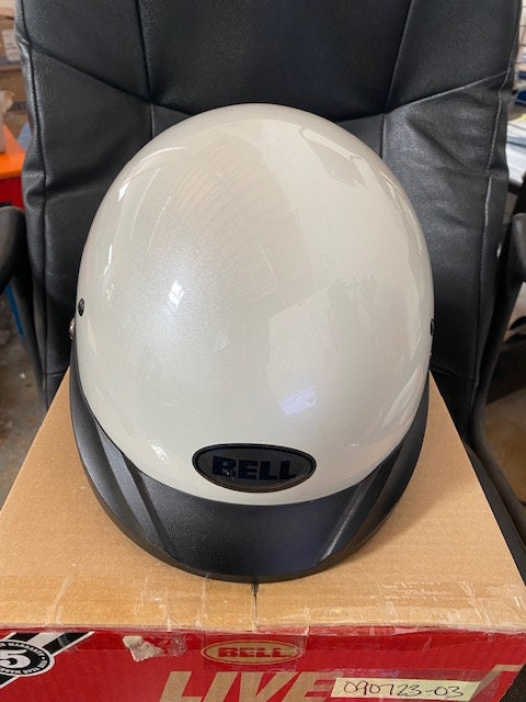 Bell Pit Boss Helmet (gloss Pearl White - Medium 56-58 Cm) - Etsy