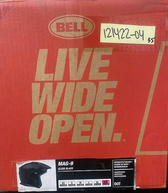 Bell Mag-9 Open Face Motorcycle Helmet; XXL 62-63 Cm - Etsy