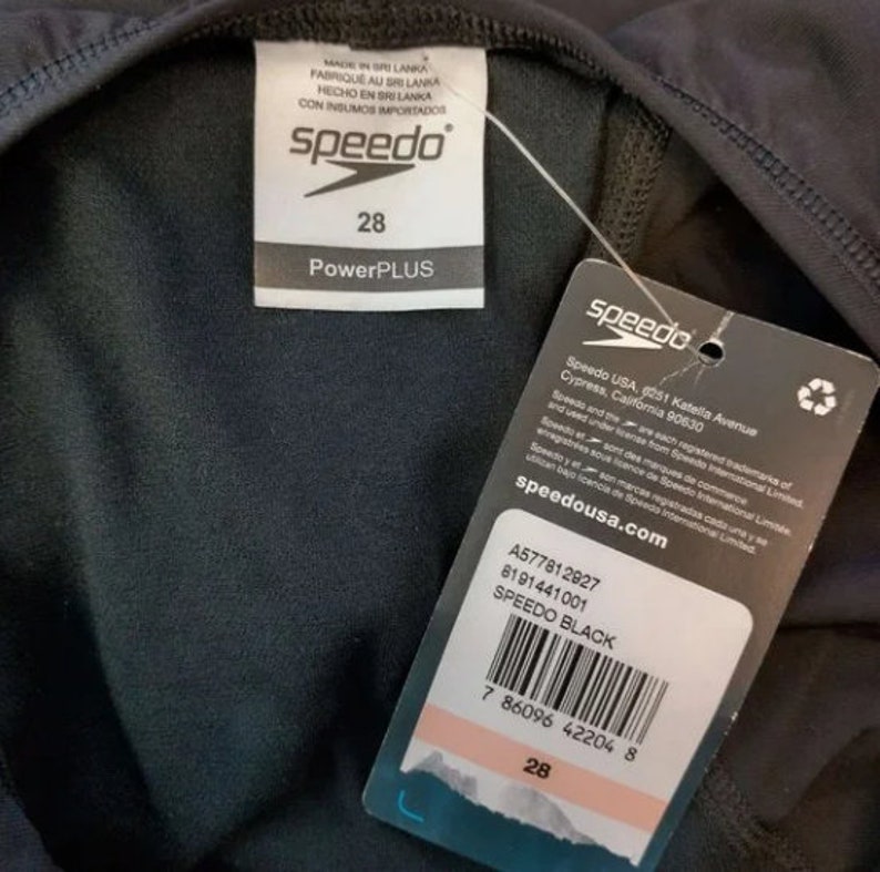 Speedo Female Swimsuit-powerplus Kneeskin Size US 28/ EU 176 - Etsy