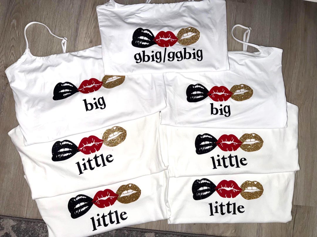 Muah (lips) Theme - Big Little Reveal - Etsy