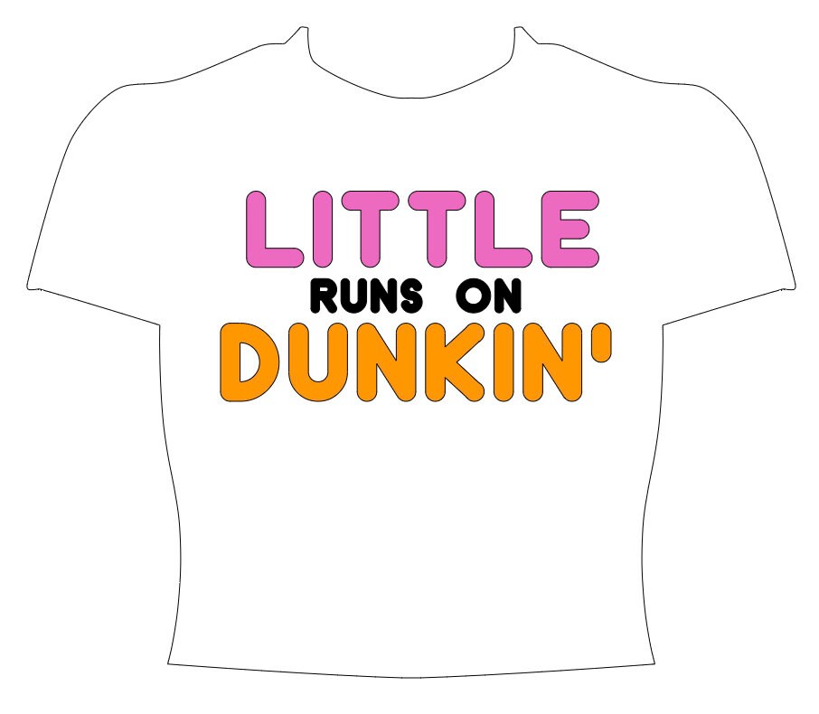 Dunkin' Theme - Big Little Reveal - Etsy
