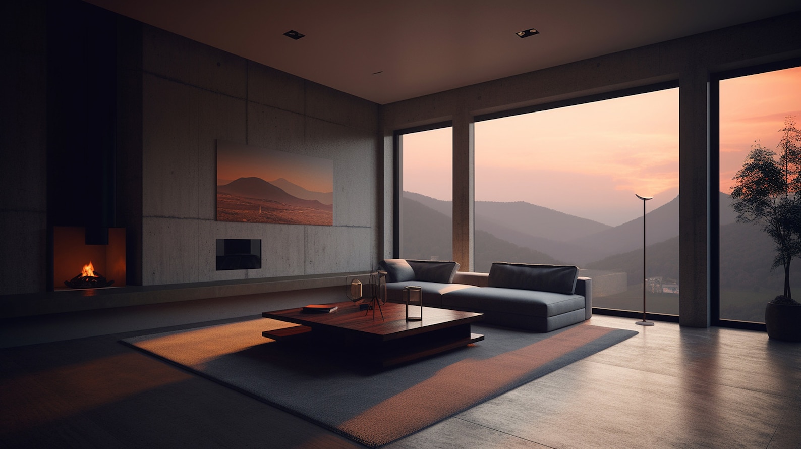 Professional Zoom Backgrounds | Modern Home Interior Photos ...