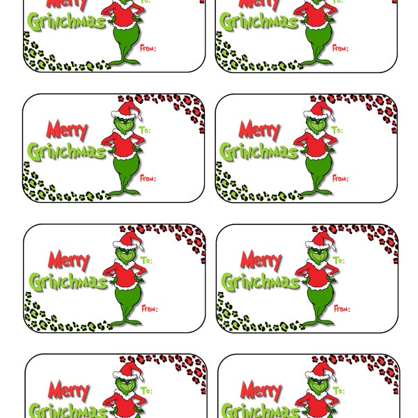 Christmas Tags - Etsy