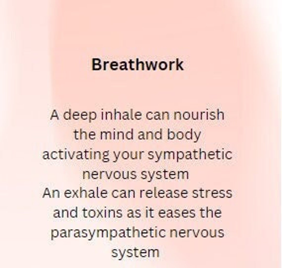 Breathwork Cards PDF - Etsy
