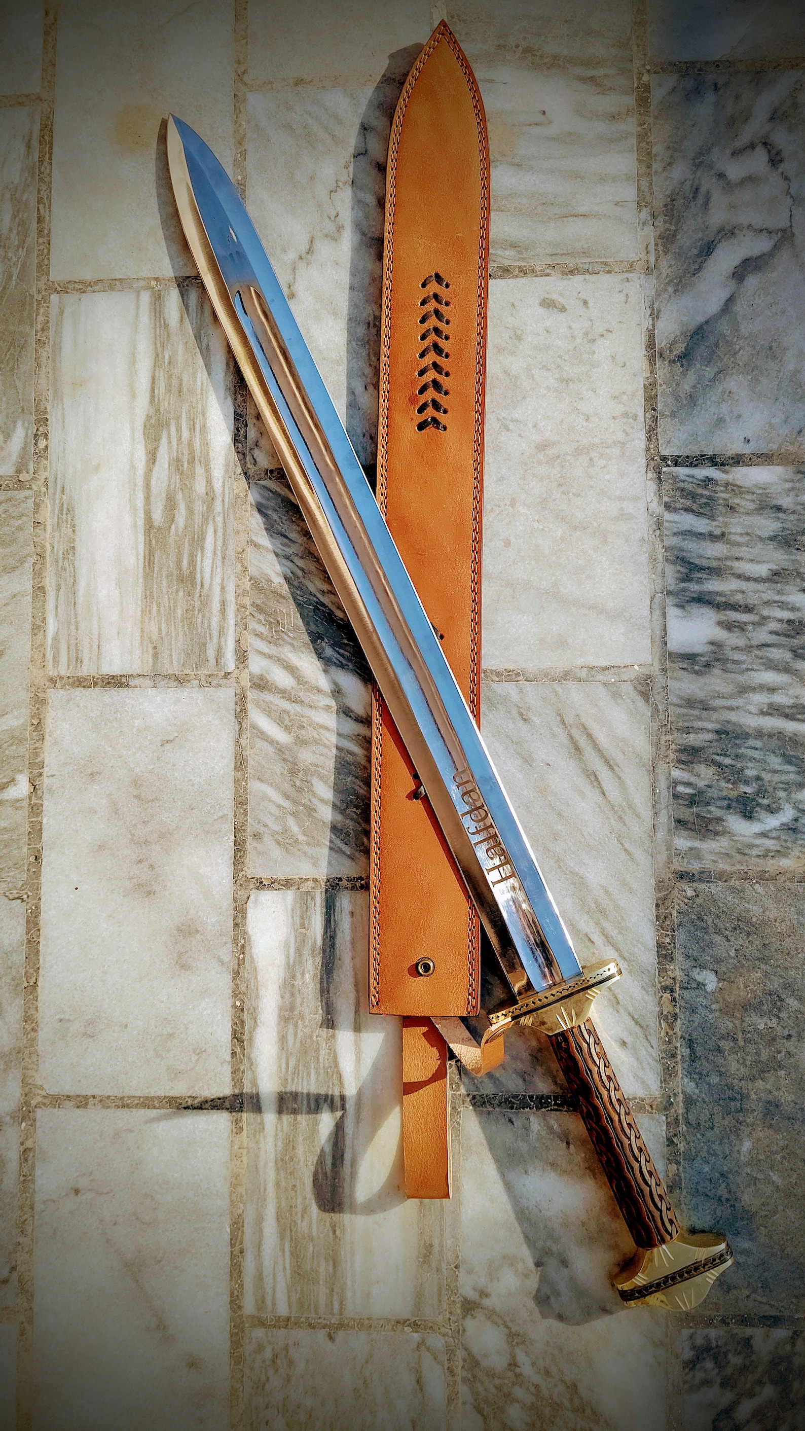 Viking/norse Forged Sword, Sword of Kings, Valhalla Sword, Cosplay ...