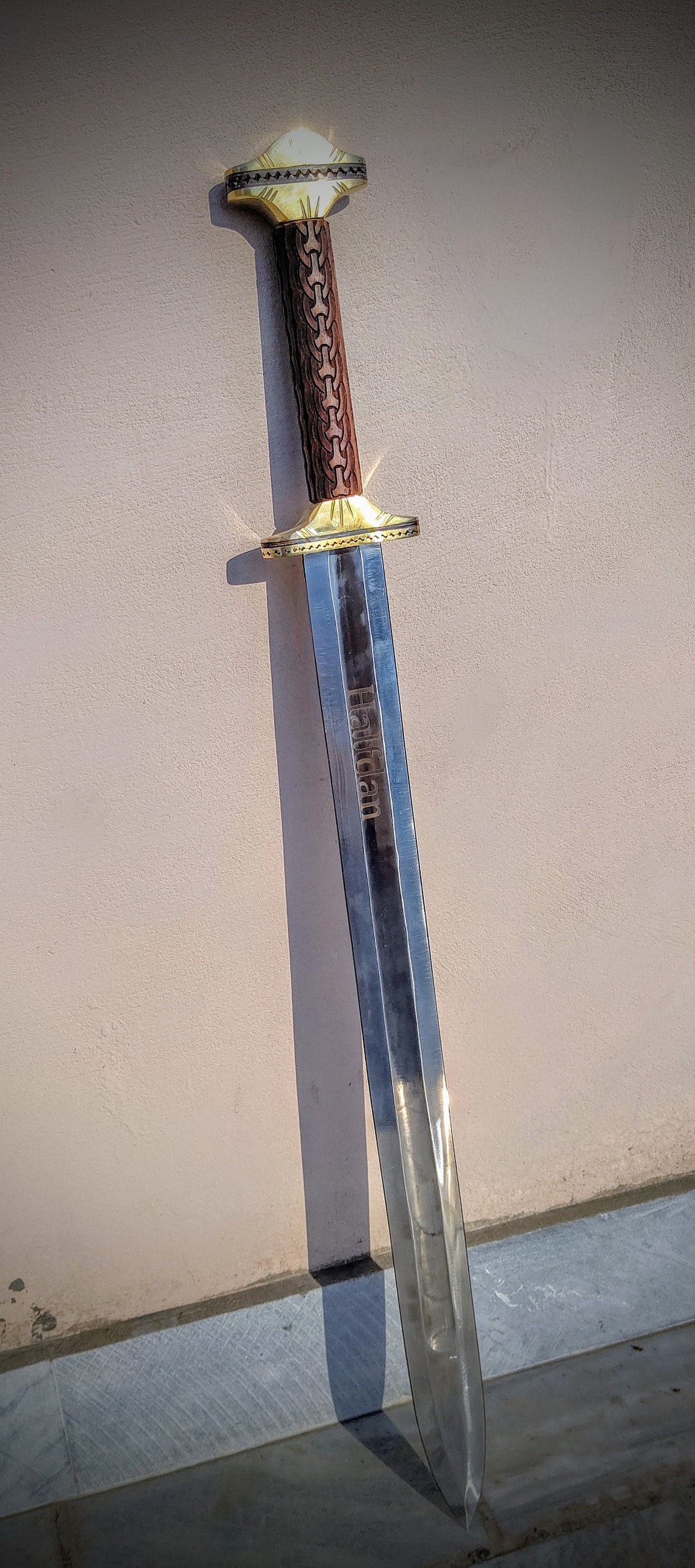 Viking/norse Forged Sword, Sword of Kings, Valhalla Sword, Cosplay ...