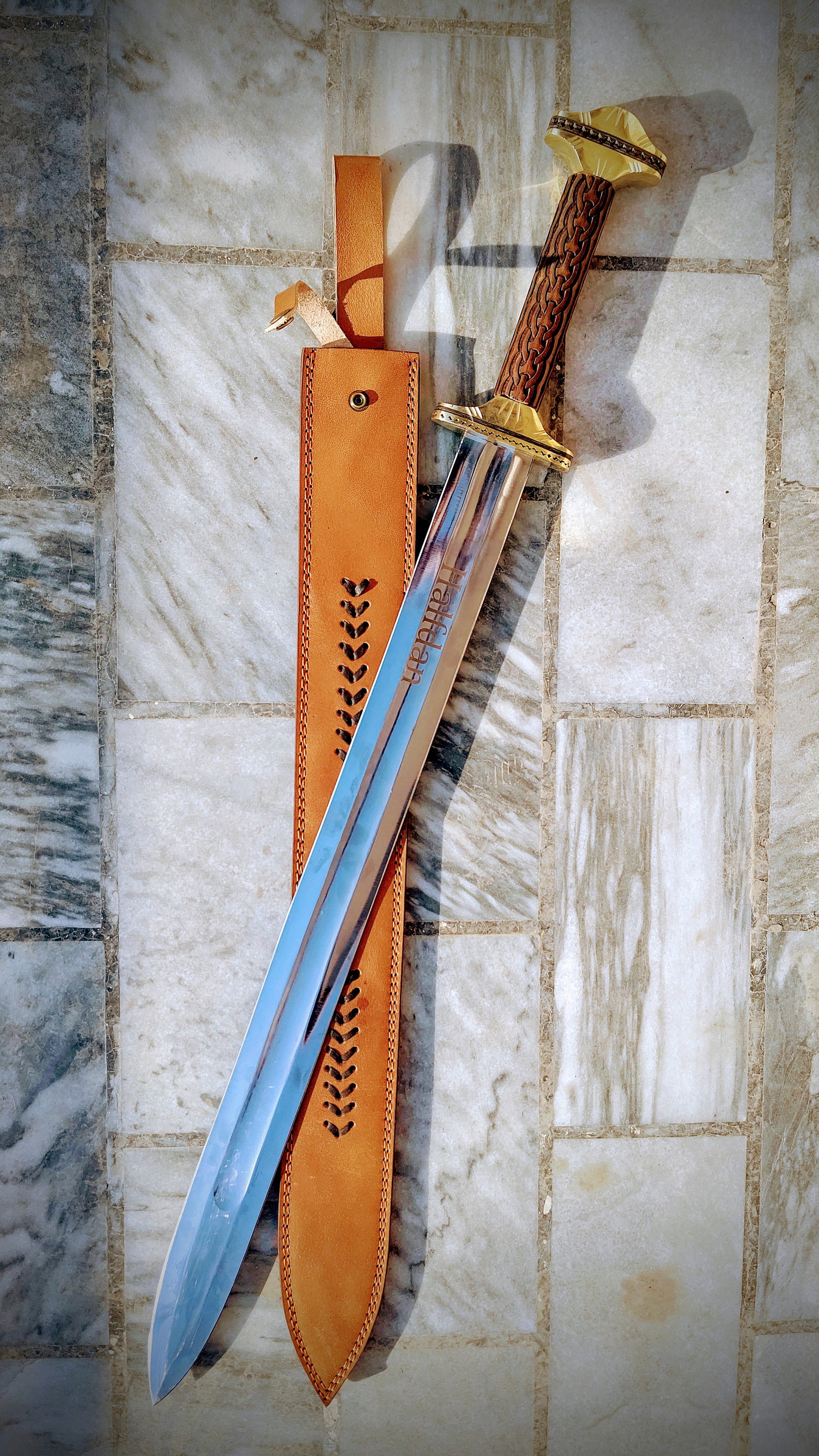 Viking/norse Forged Sword, Sword of Kings, Valhalla Sword, Cosplay ...