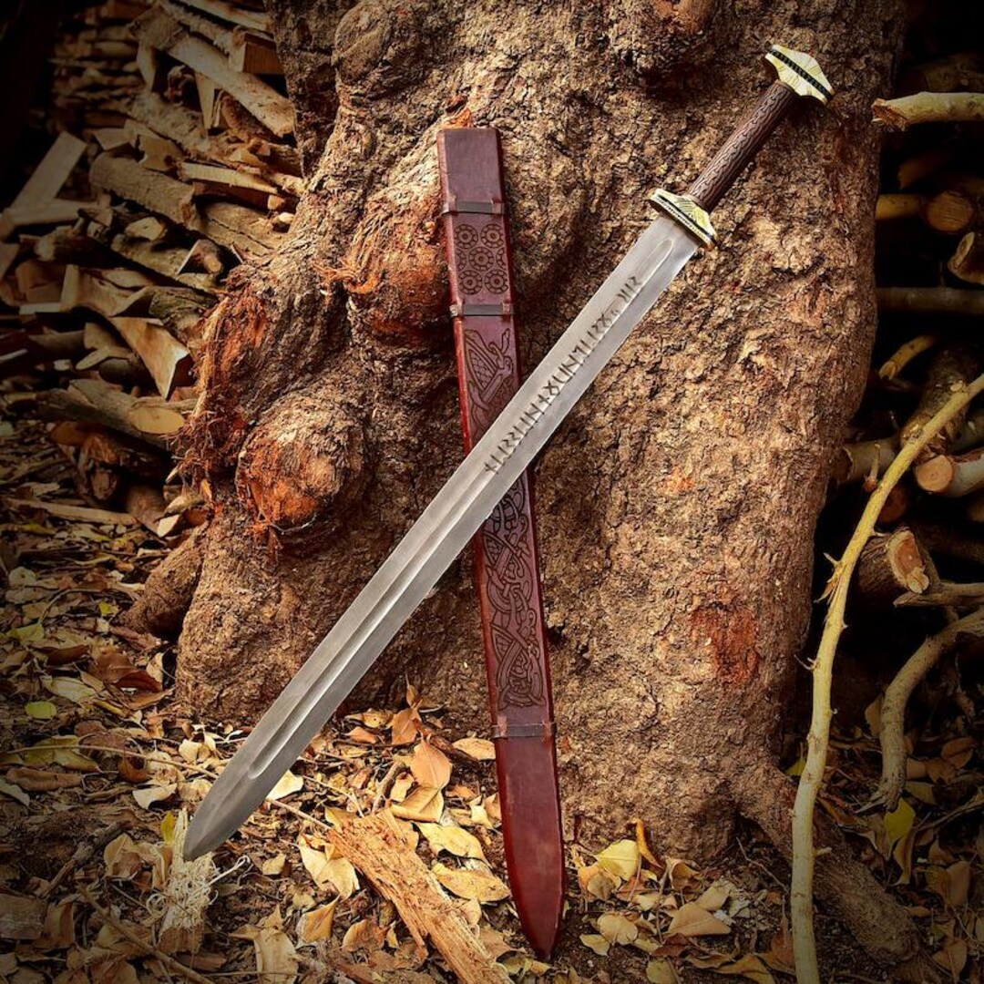 Handforged Custom Viking Sword, Medieval Viking Sword, Battle Ready ...