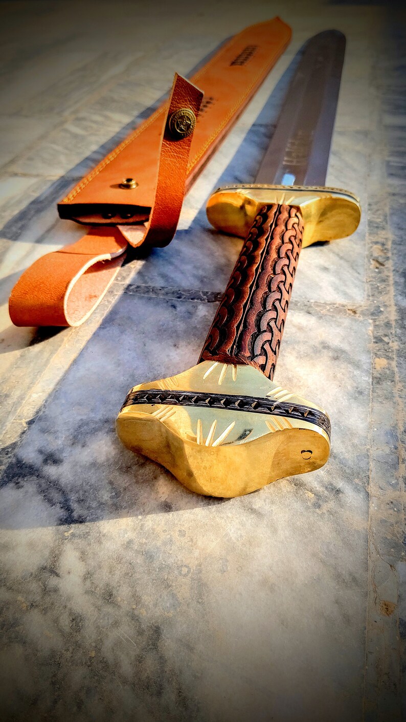 Viking/norse Forged Sword, Sword of Kings, Valhalla Sword, Cosplay ...