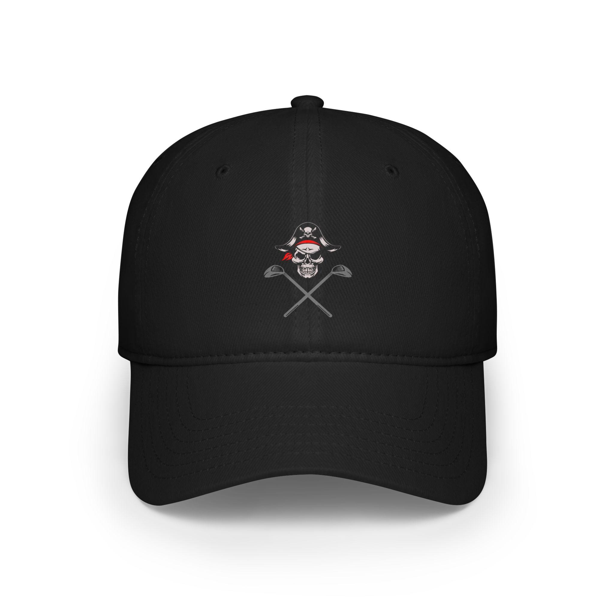 Pirate Golf Low Profile Baseball Cap, Giftful Hat, G Olfing, Golfful ...
