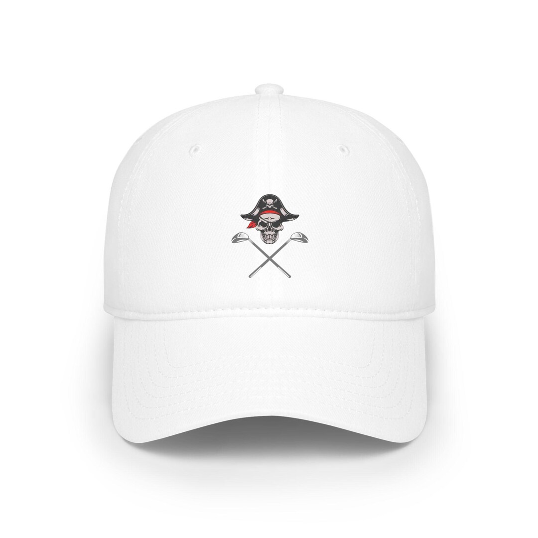 Pirate Golf Low Profile Baseball Cap, Giftful Hat, G Olfing, Golfful ...