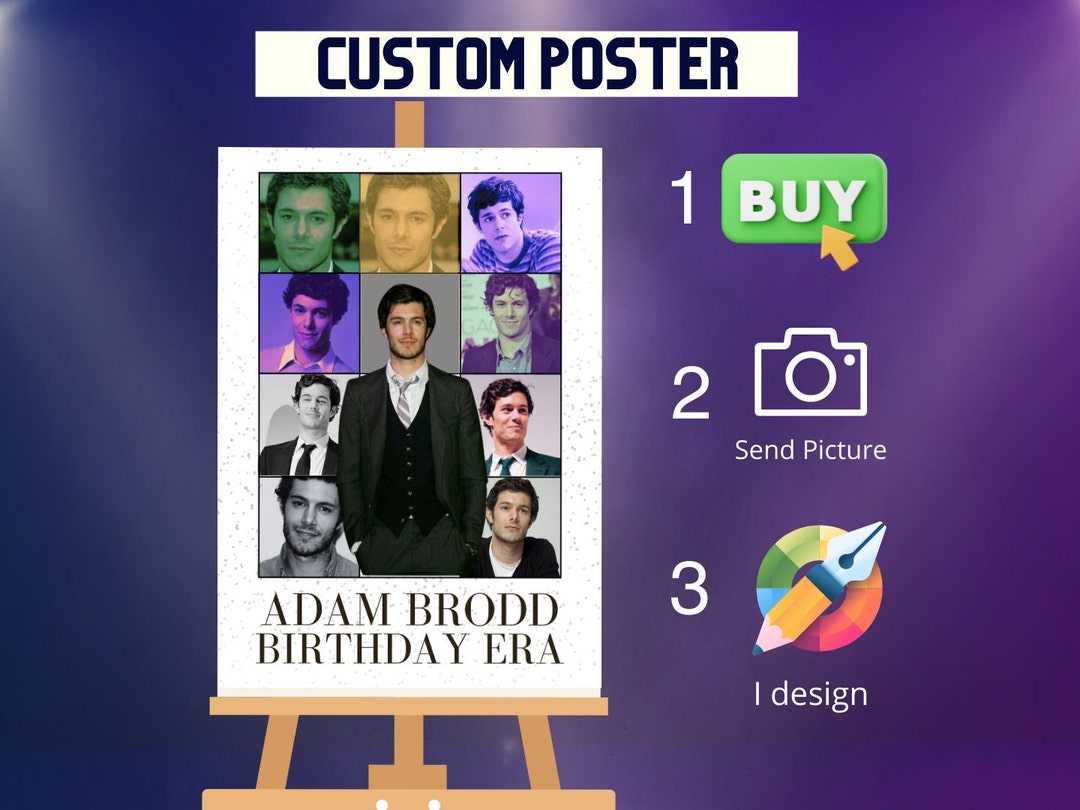 Custom Eras Poster, Era Poster With Your Photos, Teenage Era Party ...