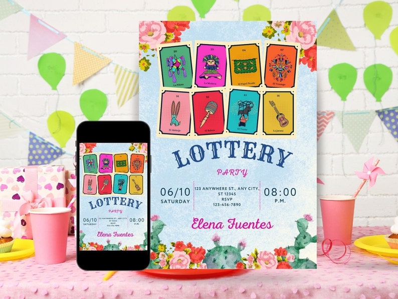 Loteria Fiesta Night, Loteria Fiesta, Loteria Night Party, Loteria ...