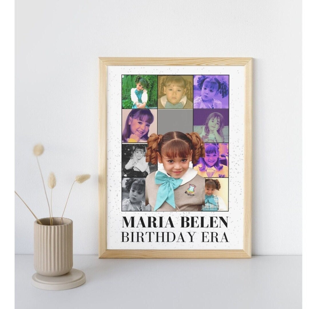 Custom Eras Poster, Bithday Era Party Welcome Sign, Eras Yourself ...