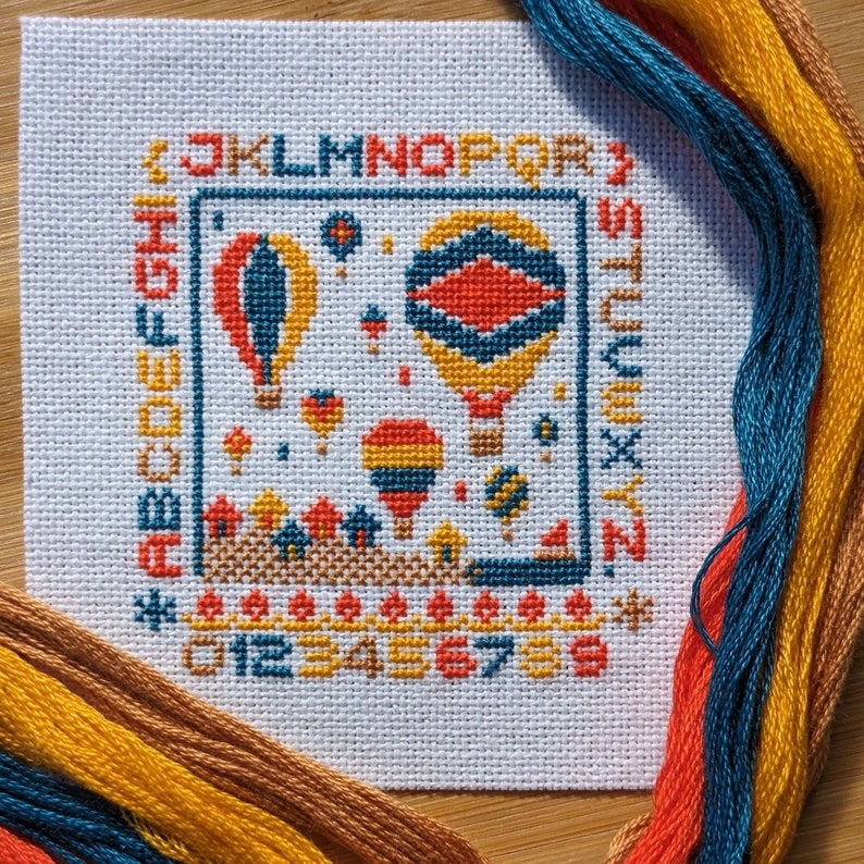 Mini Alphabet Sampler Trio - 'land, Air, and Sea' - Etsy