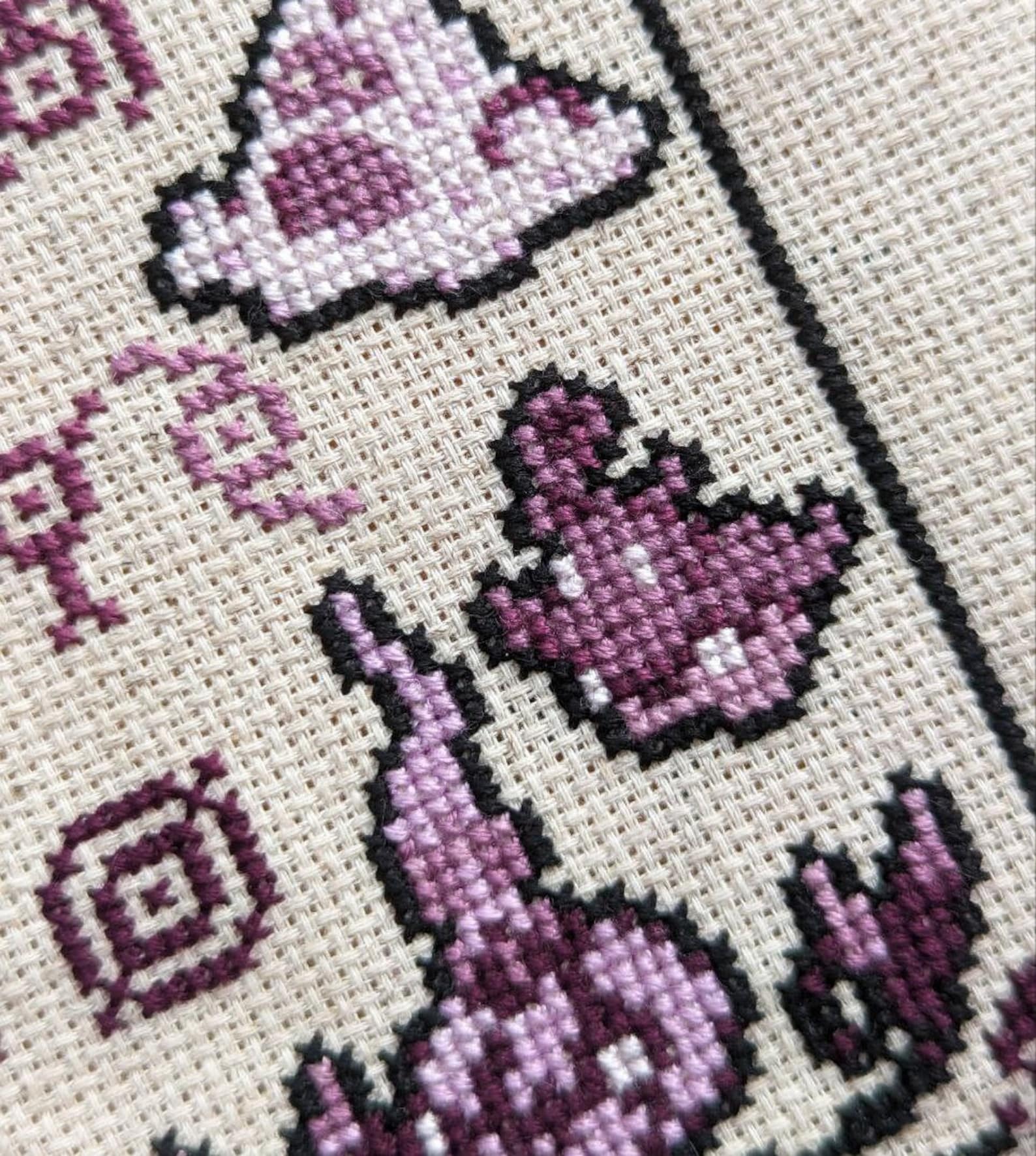 Poke-ouija Board Cross Stitch Pattern - Etsy