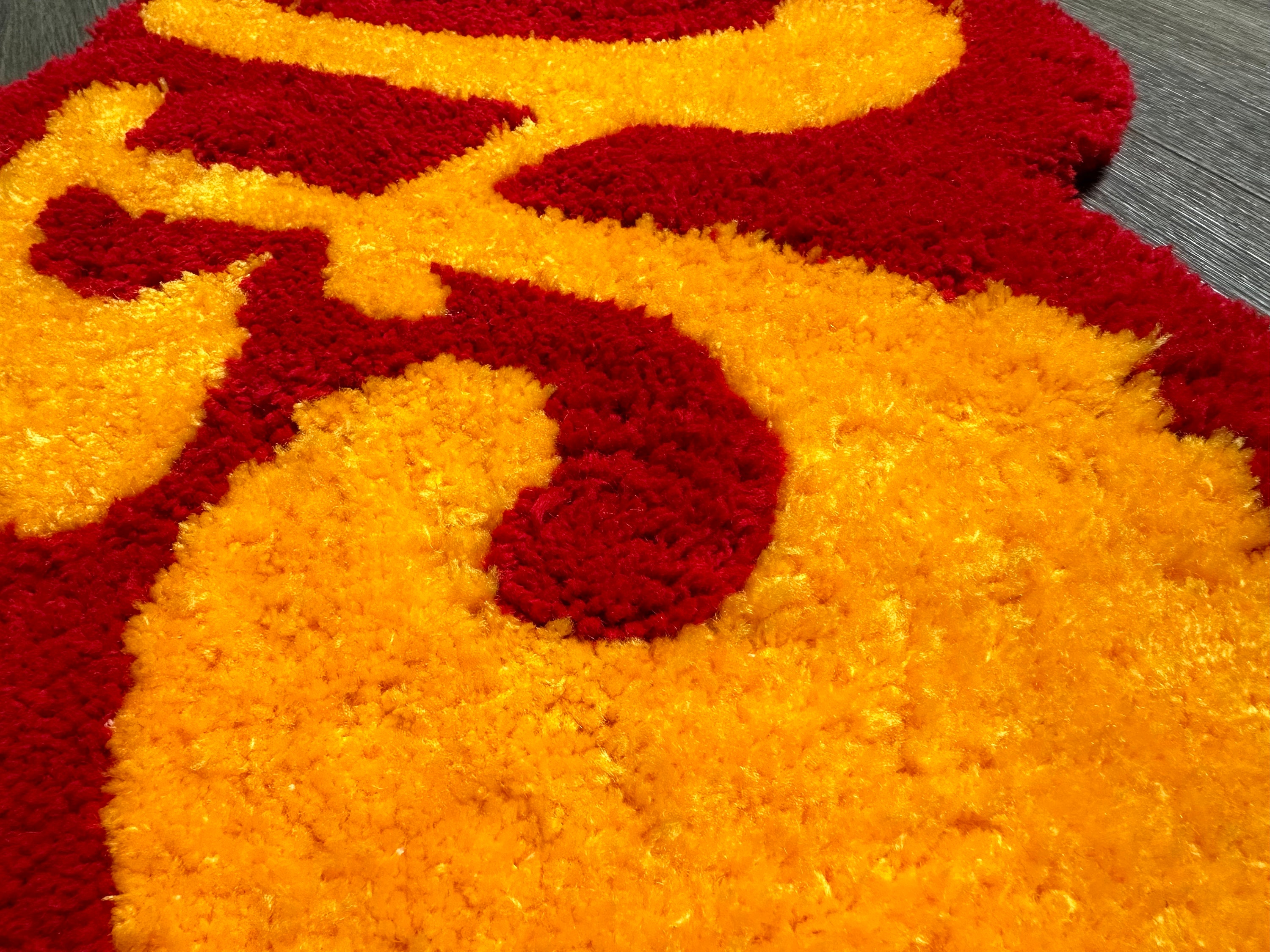 Custom Sign Name Tufted Rug, Custom Beauty Salon Logo, Aesthetic Home ...