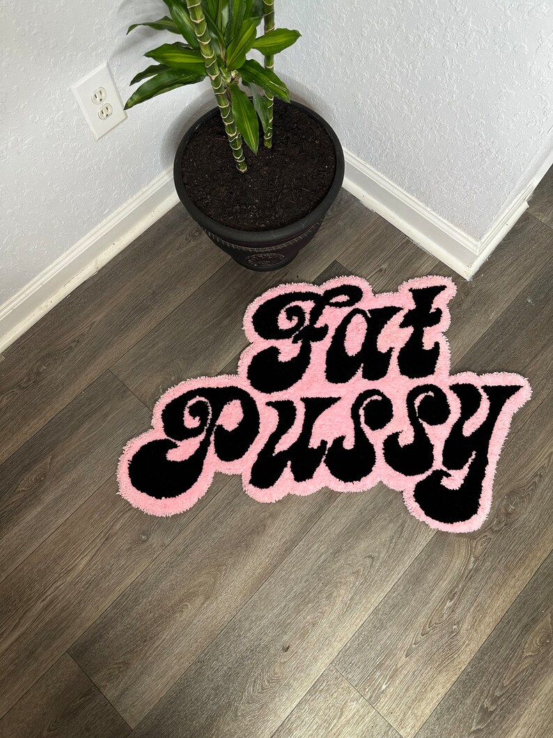 Custom Tufted Rug: Personalized Name Logo, Hypebeast Decor - Etsy