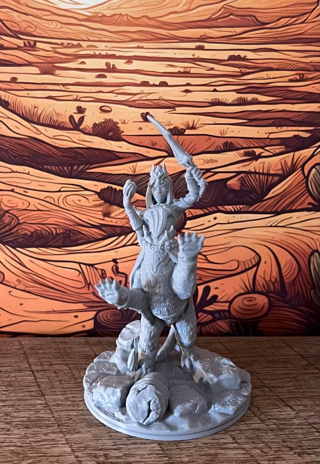 Lamia 28mm Dungeons and Dragons, Pathfinder, Desert - Etsy