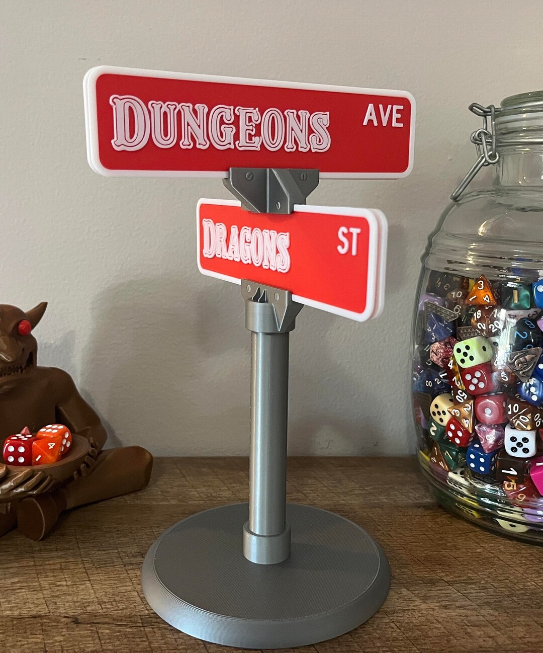 Dungeons & Dragons Street Sign Dnd Decor - Etsy