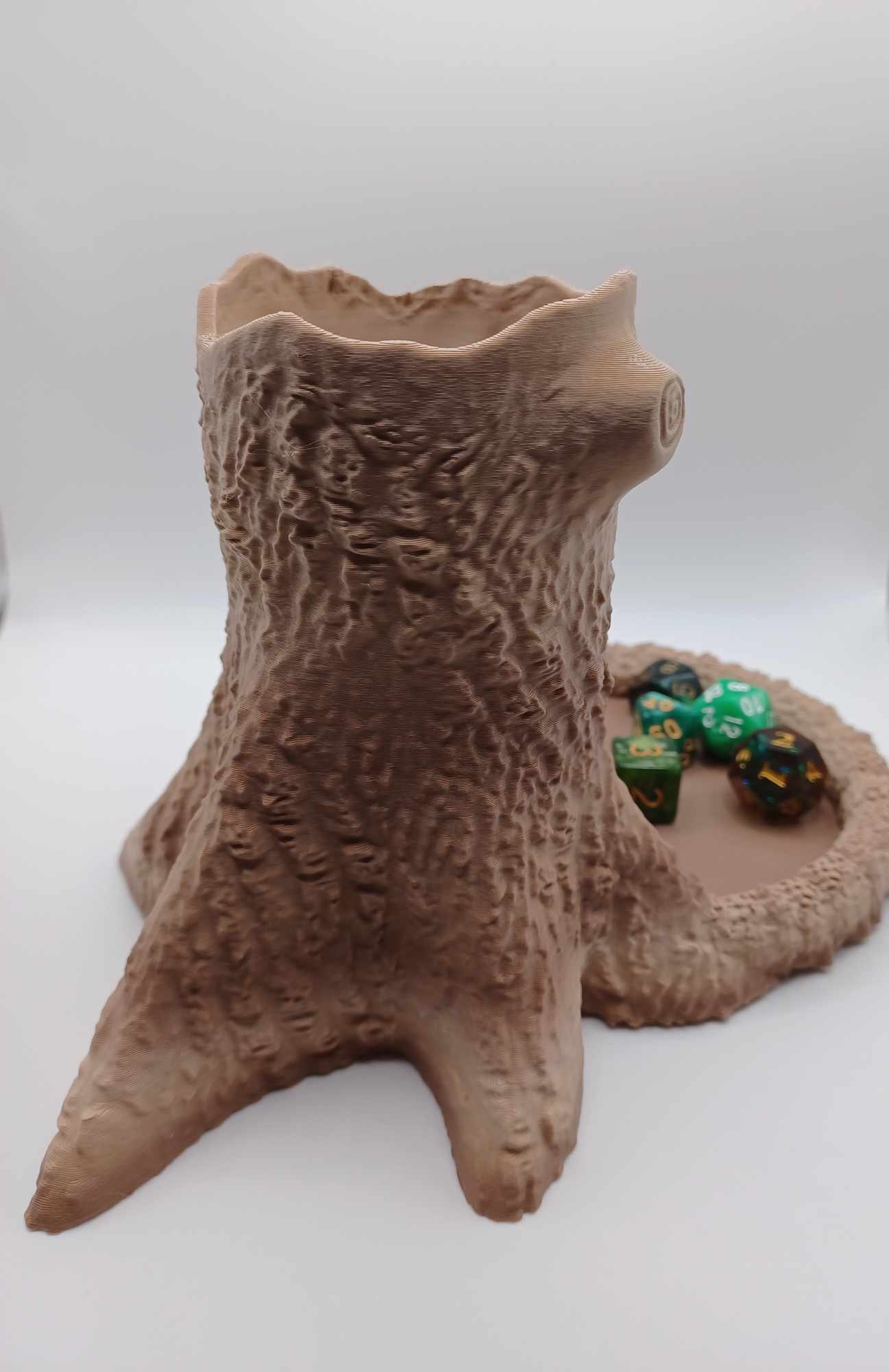 Druidic Tree Dice Tower for Dungeons and Dragons, Pathfinder, and Other ...