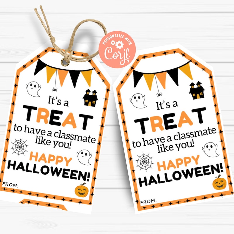 Halloween Gift Tag Classmates - 60+ Gift Ideas for 2025