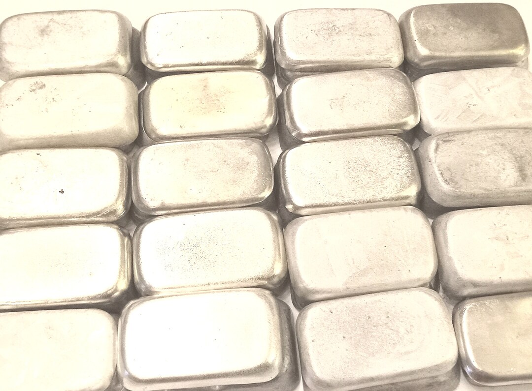 5 Lbs Excellent Pewter Ingots Casting Art Projects CLEAN Mold - Etsy