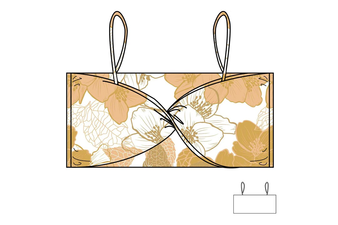 PALI Bikini Top Digital Pattern PDF (download) - Etsy
